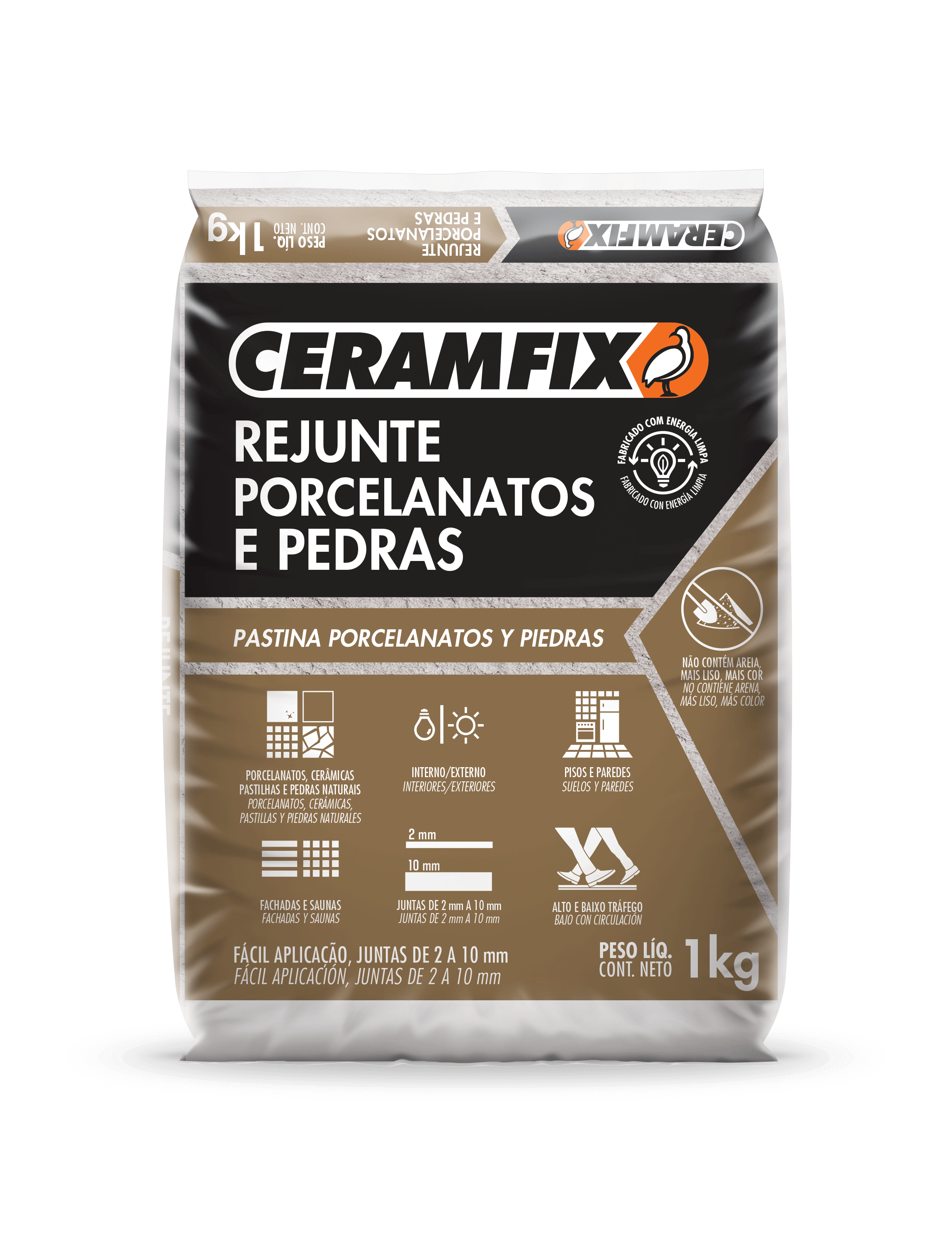 REJUNTE PORCELANATOS E PEDRAS