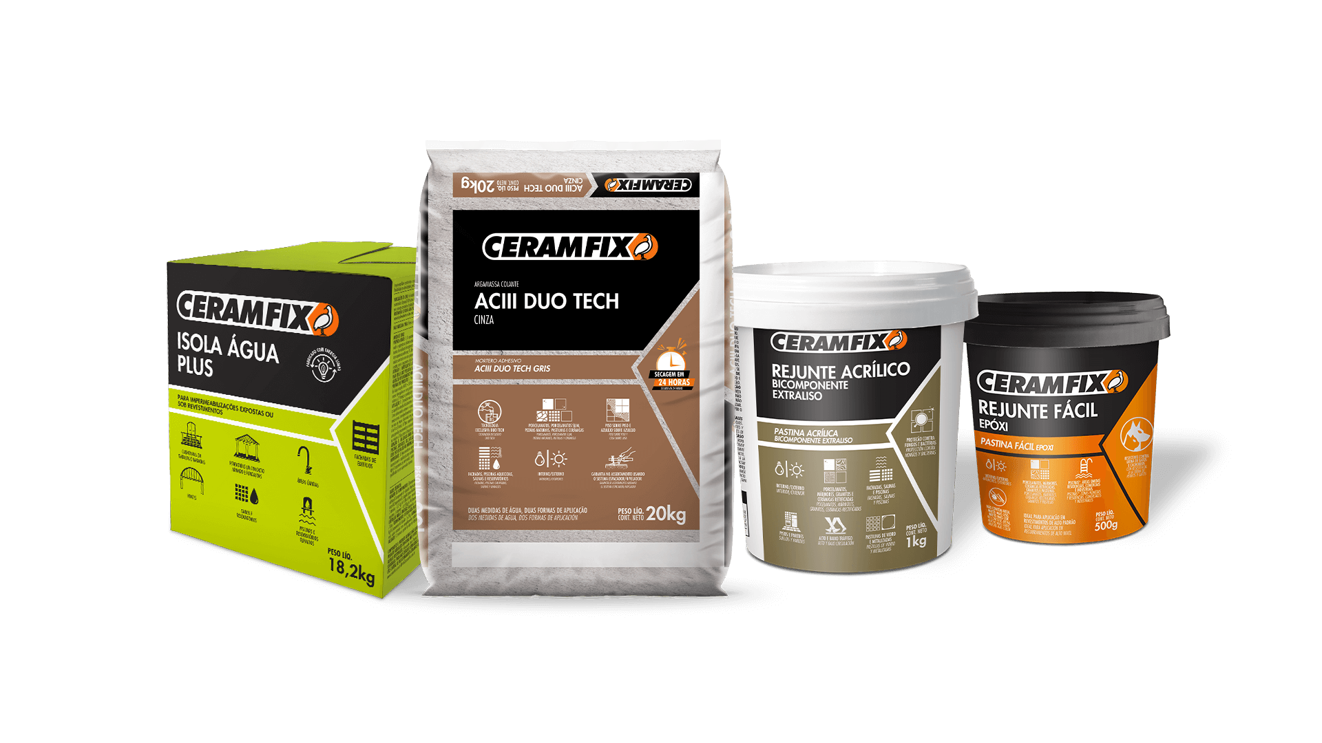 Imagem dos produtos Ceramfix